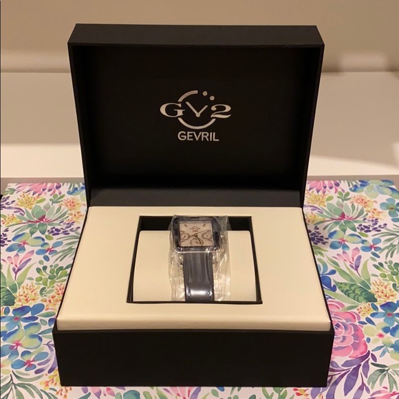 Gevril | Accessories | Authentic Gevril Bari Tortoise Swiss Diamond ...